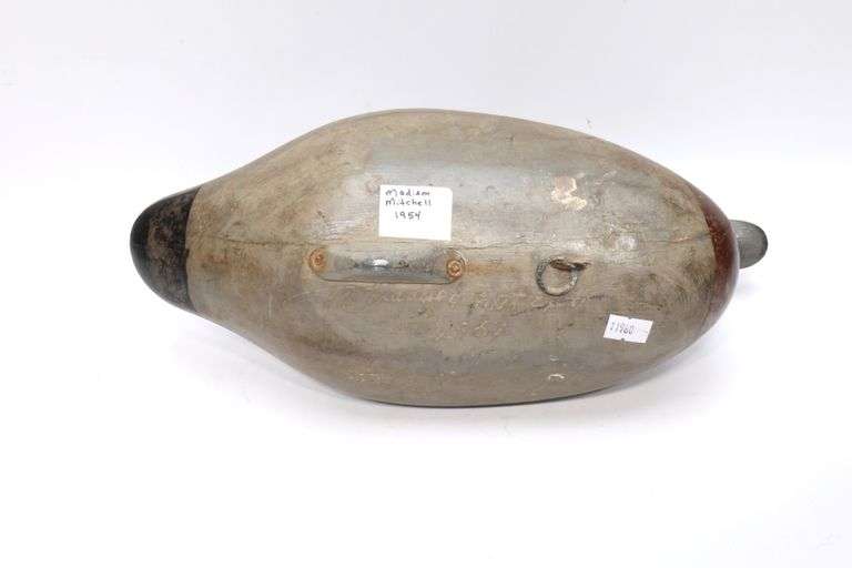 Madison Mitchell 1954 Wigeon Duck Decoy - Dixon's Auction at Crumpton