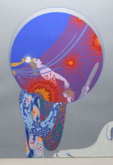 Erte "Nature's Vanity" Lithograph - Dixon's Auction at Crumpton