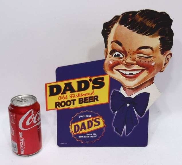 Dad's Root Beer Sign - Dixon's Auction at Crumpton