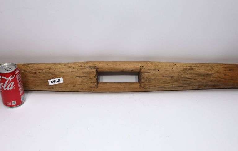 Antique Primitive Wood Implement - Dixon's Auction at Crumpton