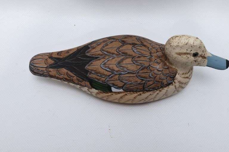 Peter Codd For Hutch Decoys Wigeon Hen Miniature Duck Decoy - Dixon's ...