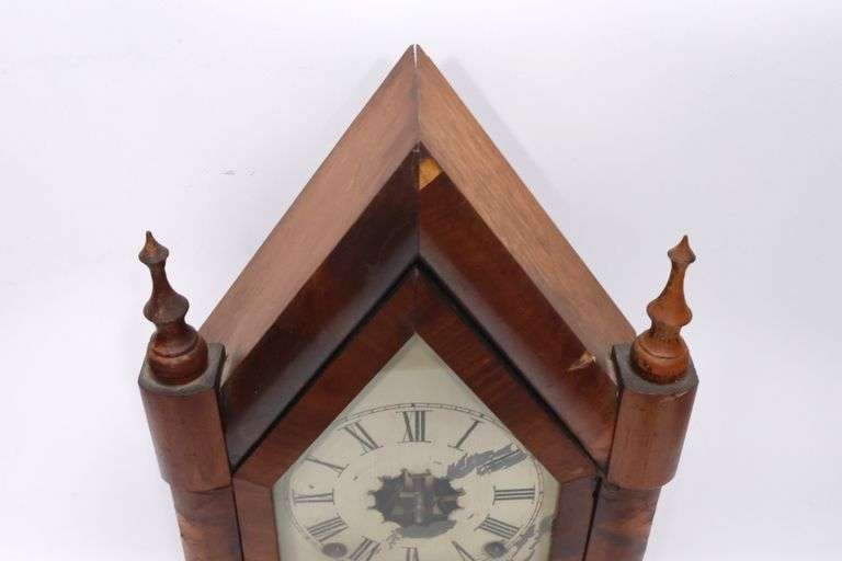 Antique Welch Steeple Clock - Dixon's Auction at Crumpton