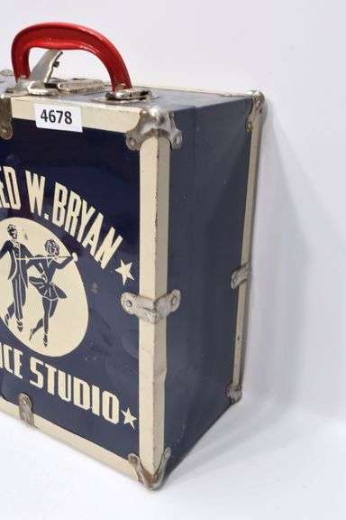 Vintage Mildred W. Bryan Dance Studio Trunk - Dixon's Auction at Crumpton