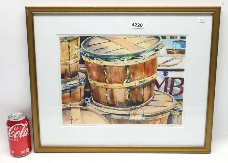 Linda Hall "A Stacked Deck" Print - Dixon's Auction at Crumpton