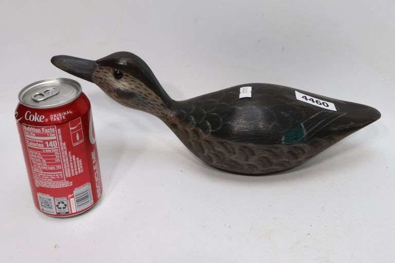 Coot Garton Teal Duck Decoy - Dixon's Auction at Crumpton