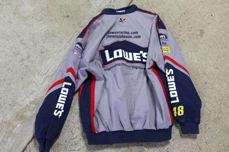 Jimmy Johnson Signed Racing Jacket - Dixon's Auction at Crumpton