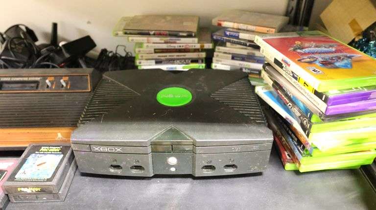 Lot of Vintage Video Game Consoles, Games & Controllers - Dixon's ...