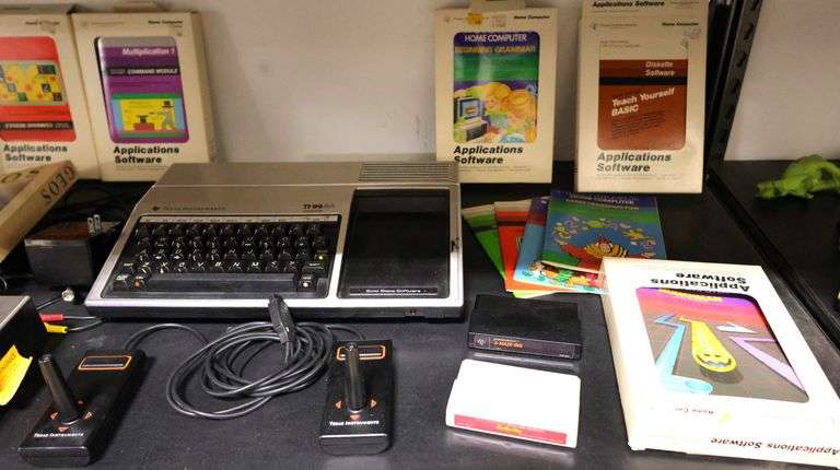 Vintage Ti-99/4a Computer, Games Etc. - Dixon's Auction at Crumpton