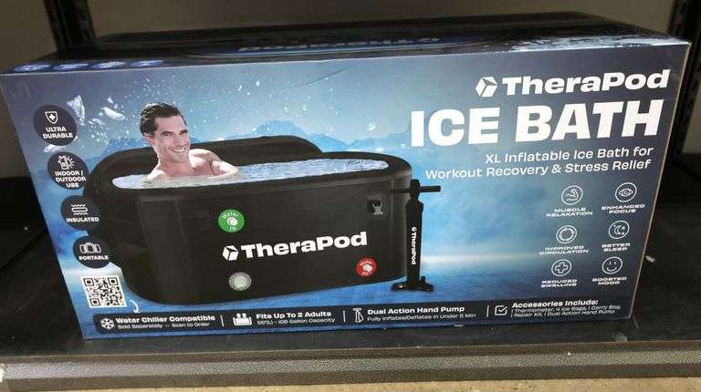 New (Guaranteed): Therapod XL Inflatable Ice Bath - Dixon's Auction at ...