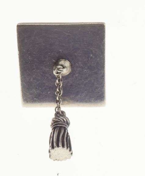 Tiffany & Co. Sterling Silver Graduation Cap Charm - Dixon's Auction at ...