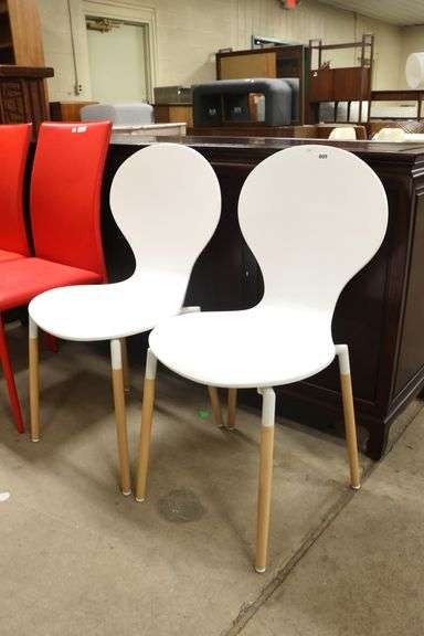 Pair MCM Style Chairs - Dixon's Auction at Crumpton