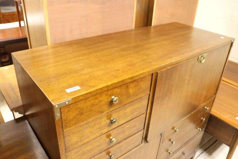 Drexel MCM Walnut Chest - Dixon's Auction at Crumpton