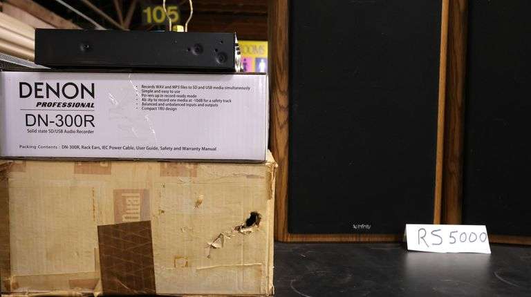 Lot Rs 5000 Infinity Speakers, Gemini Drp-1 Etc. - Dixon's Auction at ...