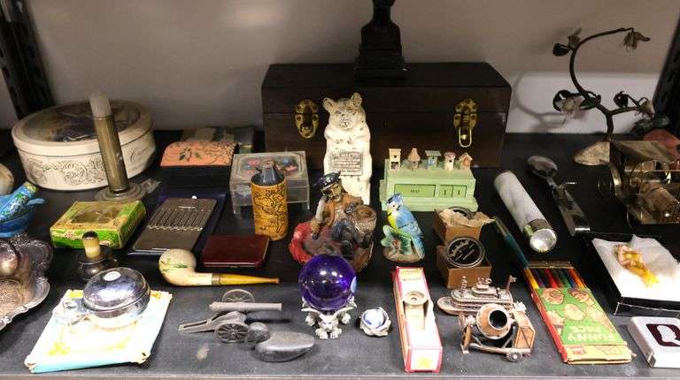 Lot of Interesting Vintage Smalls, Bike Bell, Pokemon, Match Holder ...