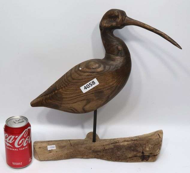 Wayne Harris Shorebird Decoy - Dixon's Auction at Crumpton