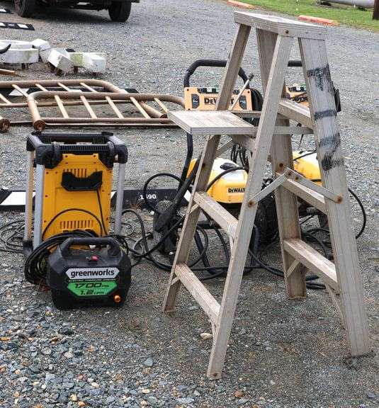*NO STORAGE* Power Washers, Ladders, Etc. - Dixon's Auction at Crumpton