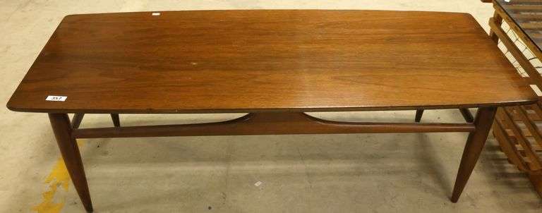 MCM Walnut Coffee Table - Dixon's Auction at Crumpton