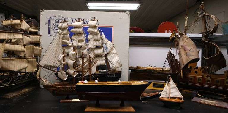Collection of Model Ships - Dixon's Auction at Crumpton