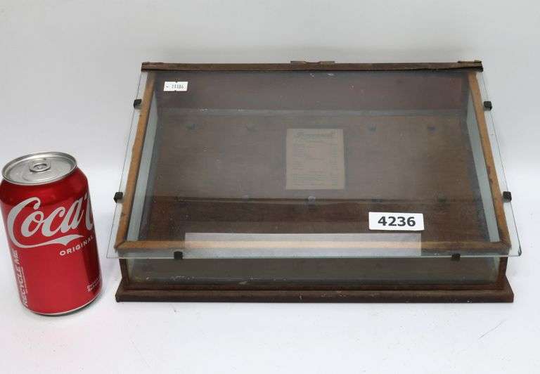 Antique Ingersoll Watches Display Case - Dixon's Auction at Crumpton