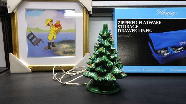 Winnie the Pooh Framed Print, Ceramic Light Up Tree, Flatware Drawer ...