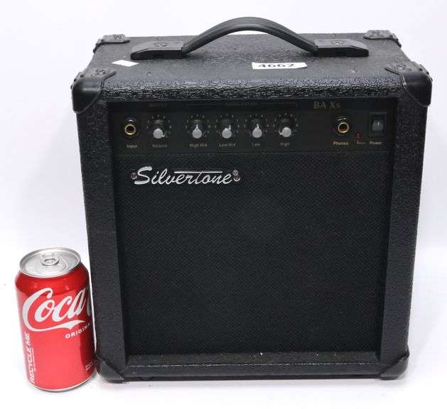 Silvertone Ba Xs Guitar Amp - Dixon's Auction at Crumpton