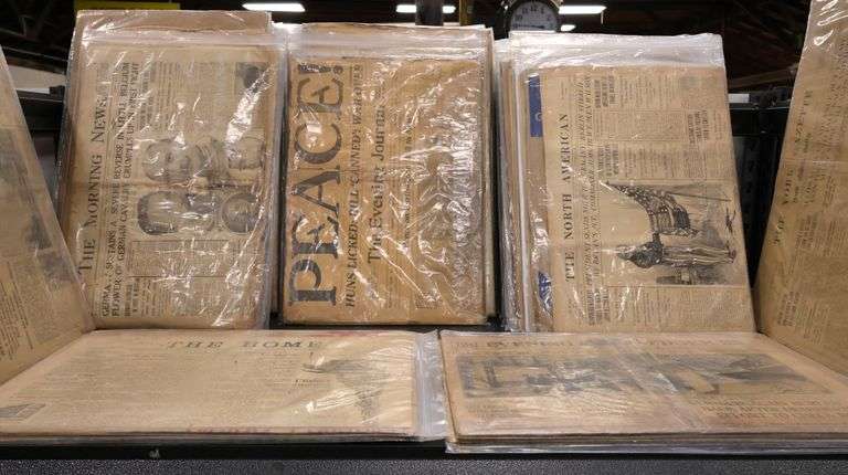 Collection of Vintage & Antique Newspapers - Dixon's Auction at Crumpton