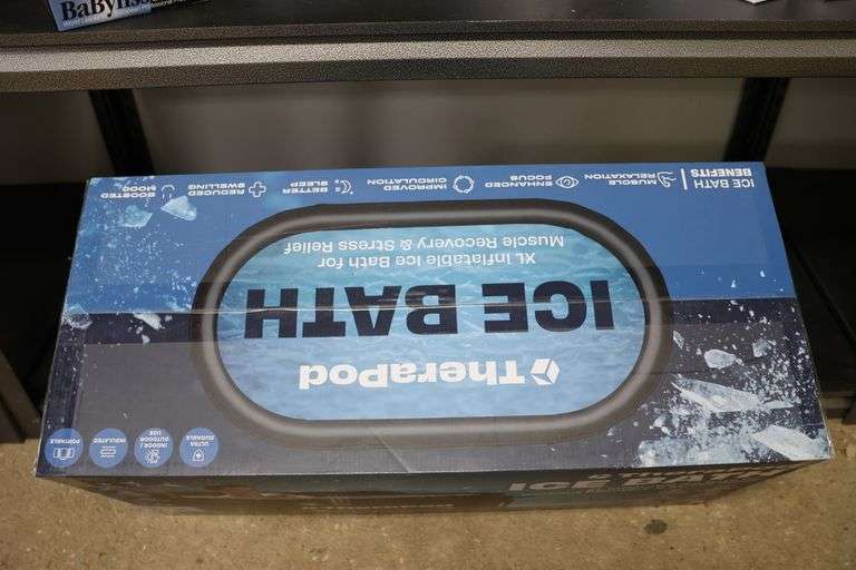 New (Guaranteed): Therapod XL Inflatable Ice Bath - Dixon's Auction at ...