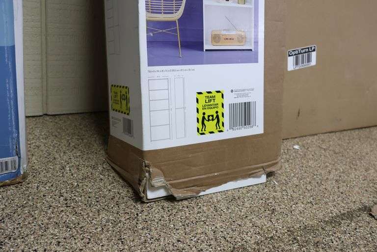 Damaged New: Room Essentials 5-Shelf Bookcase, [As-Is, New in Original ...