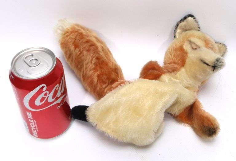 Vintage Steiff Fox Puppet - Dixon's Auction at Crumpton