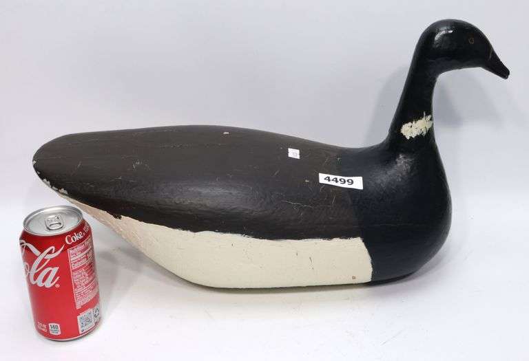 Folk Art Brant Decoy - Dixon's Auction at Crumpton