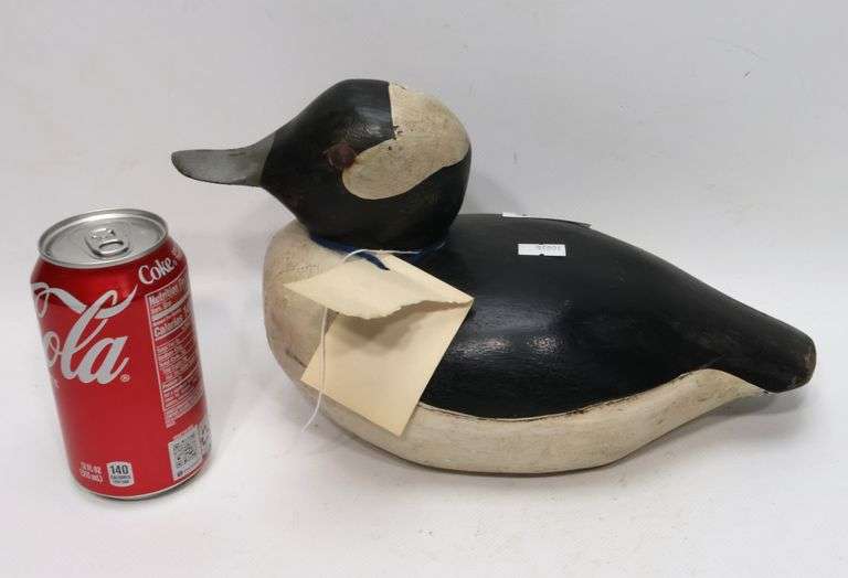 Primitive Bufflehead Duck Decoy - Dixon's Auction at Crumpton