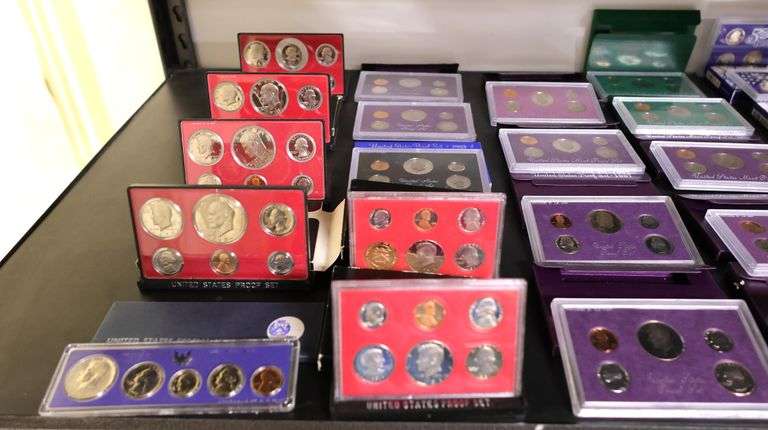 Collection of 22 Proof Set & Quarter Collections - Dixon's Auction at ...