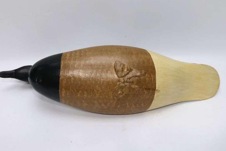 Robert Arthur Daley Hollow Brant Decoy with Butterfly Weight - Dixon's ...