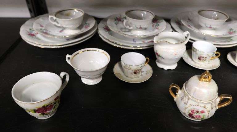Lot of Vintage Royal Kent China Dishes & Teapots Etc. - Dixon's Auction ...