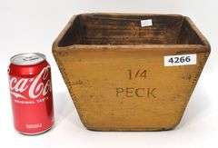 Primitive 1/2 Peck Measure - Dixon's Auction at Crumpton