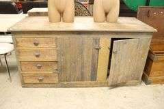 *NO STORAGE* Antique Country Store Counter - Dixon's Auction at Crumpton