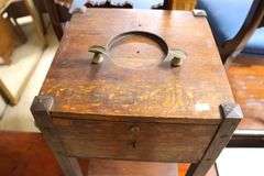 Antique Mission Oak Smoking Stand - Dixon's Auction at Crumpton