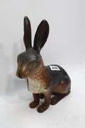 Cast Iron Rabbit Doorstop - Dixon's Auction at Crumpton