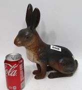 Cast Iron Rabbit Doorstop - Dixon's Auction at Crumpton