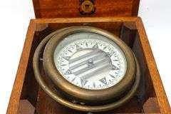 Vintage Wilcox Crittenden Ship's Compass ID'D to U.S. Coast Guard ...