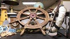 Nautical Decor Lot, Ships Wheels, Life Rings, Seashells - Dixon's ...