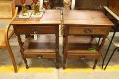 Pair Harden End Tables - Dixon's Auction at Crumpton
