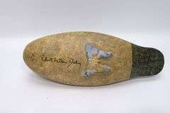 Robert Arthur Daley Hollow Duck Decoy with Butterfly Weight - Dixon's ...