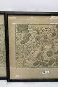 (2) Antique Carte Des Camps Maps - Dixon's Auction at Crumpton