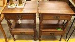 Pair Harden End Tables - Dixon's Auction at Crumpton