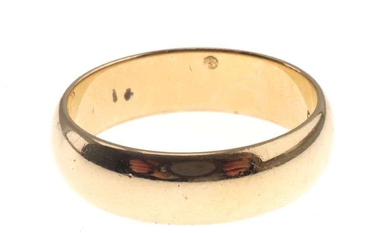 14k Gold Band/Ring 6.5g - Dixon's Auction at Crumpton
