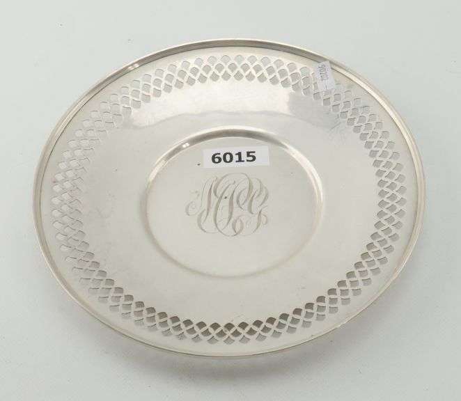 Schofield Co. Sterling Silver Tray 12.4 ozt (Monogrammed) - Dixon's ...