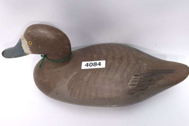 Madison Mitchell Havre De Grace MD Bluebill Hen Duck Decoy - Dixon's ...
