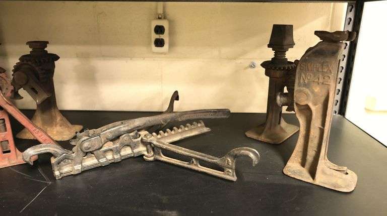 Collection of Vintage Car Jack Tools - Dixon's Auction at Crumpton