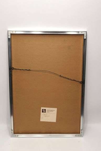 Print After Hans Georg Rauch - Dixon's Auction at Crumpton